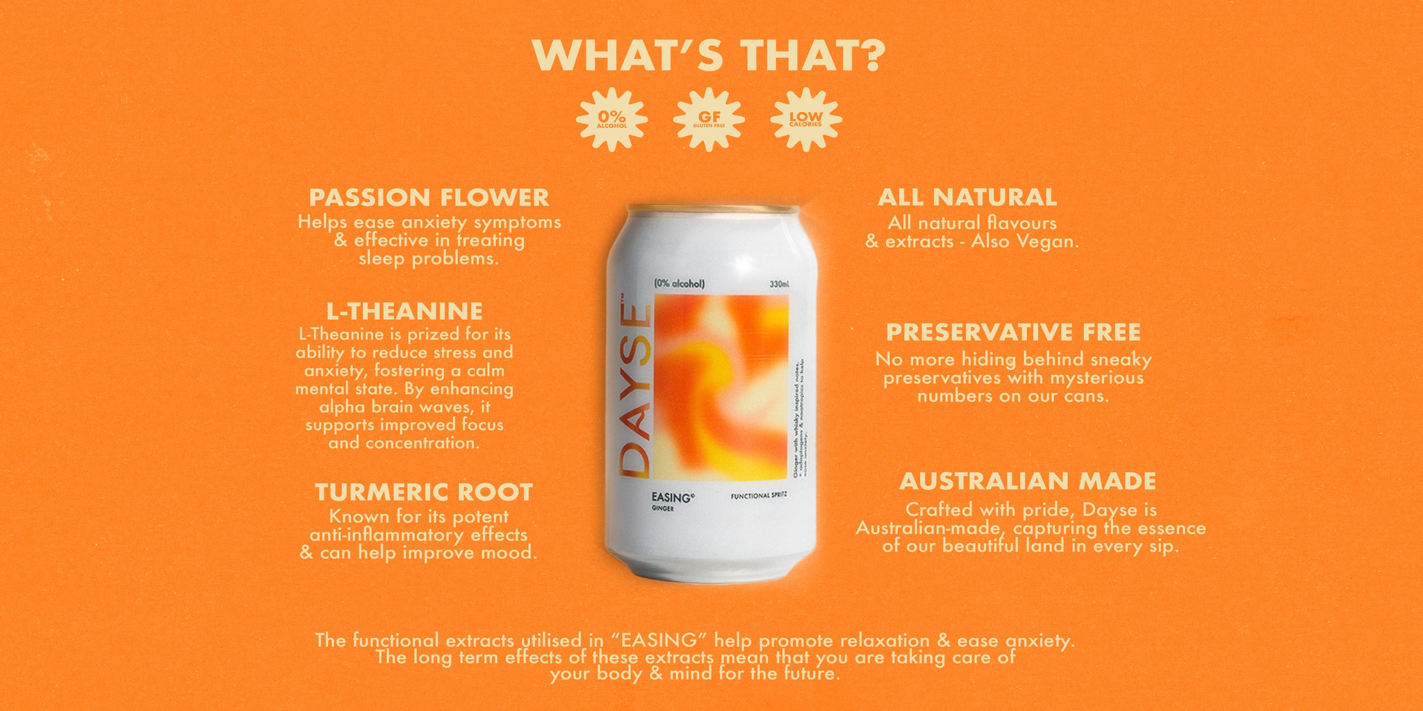 DAYSE FUNCTIONAL SPRITZERS | SHOP EASING | Dayse